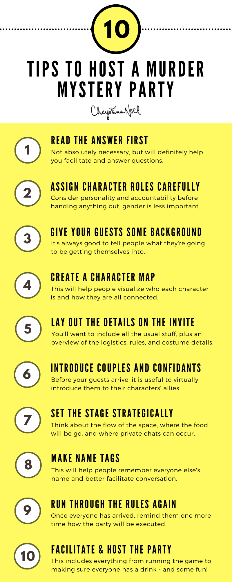 How To Plan A Murder Mystery Birthday Party?