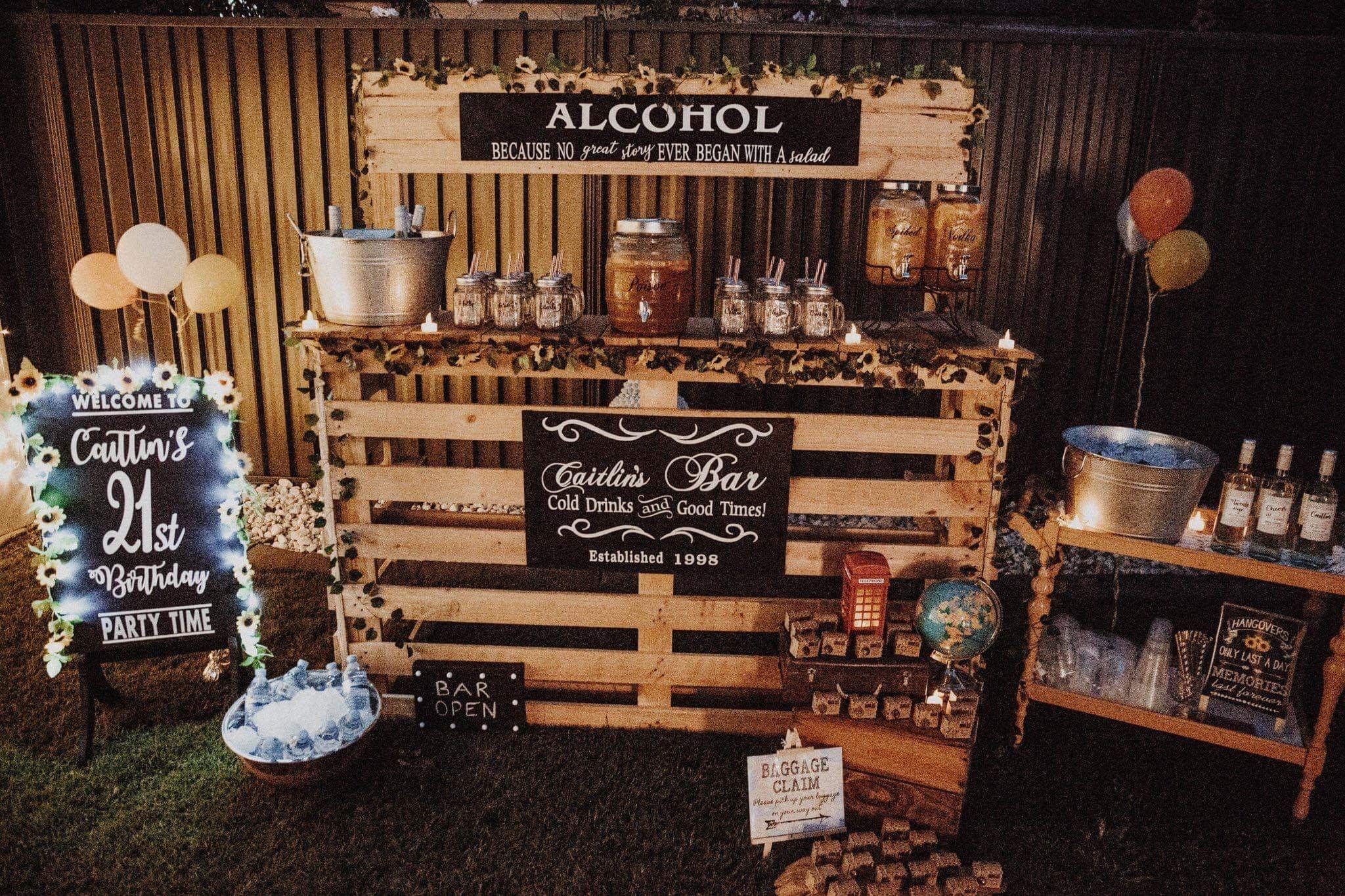 How To Decorate A Bar For A Birthday Party?